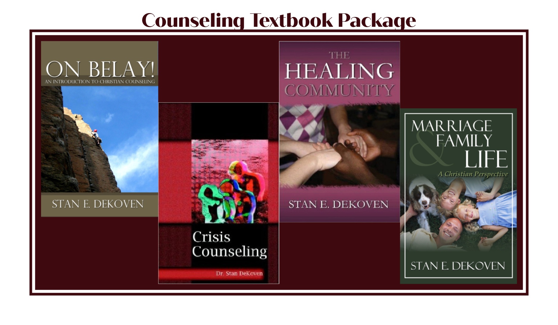 Counseling Textbook Package